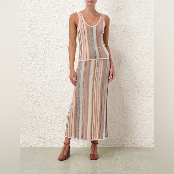 Zimmermann | Skirts | Zimmermann Womens Natura Mouline Knit Tank Top ...